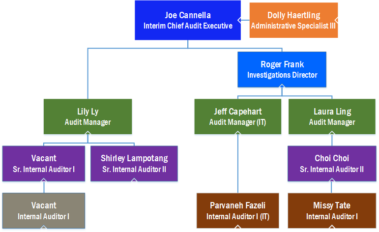 Staff and Organization - Office of Internal Audit Office of Internal Audit